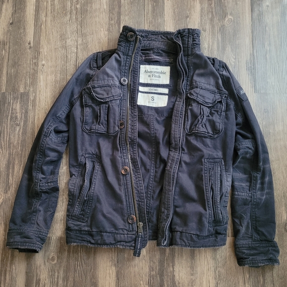 Abercrombie & Fitch | Jackets & Coats | Abercrombie Fitch Mens Blue Small Sentinel Jacket | Poshmark